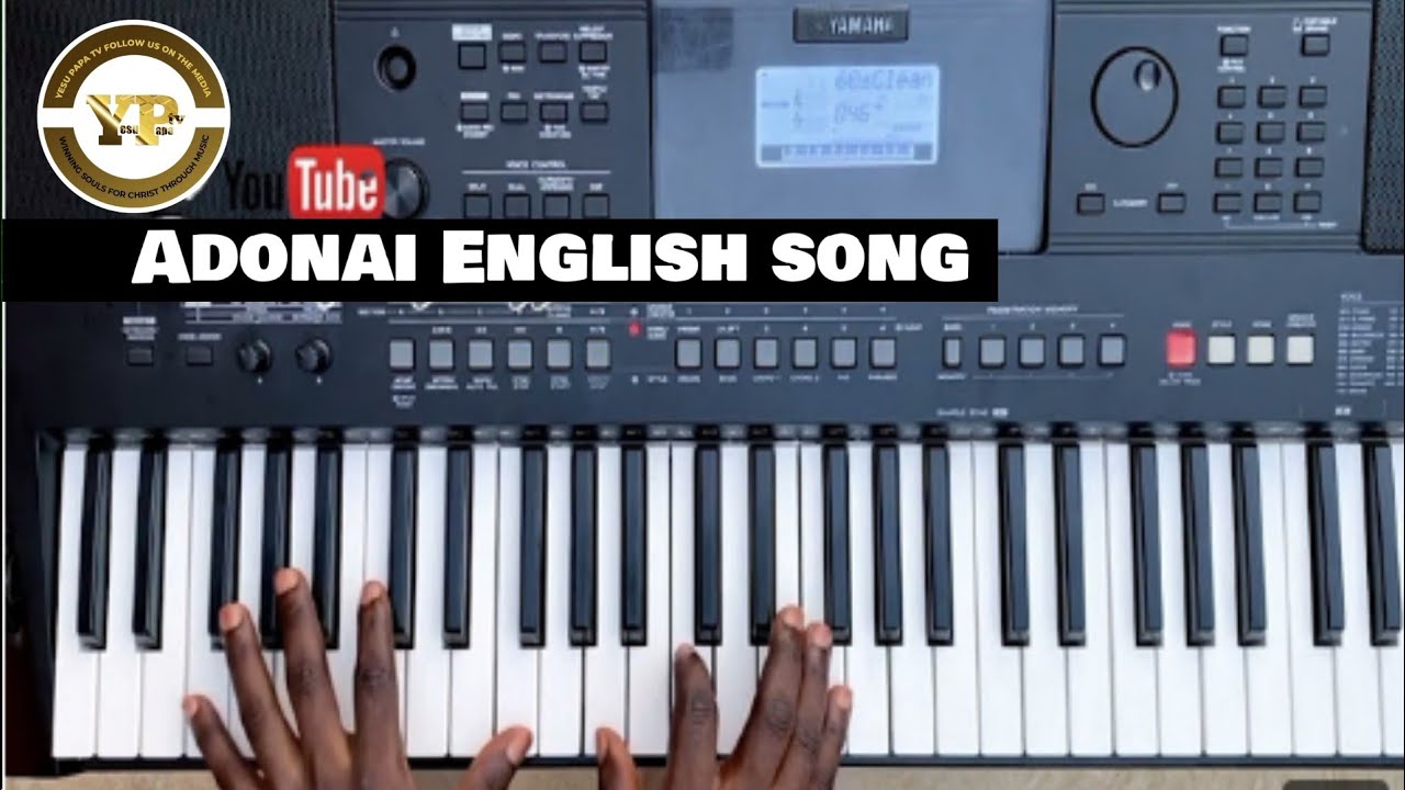 OMG 😳 HOW TO PLAY "ADONAI" SIMPLE CHORDS FOR BEGINNERS ENGLISH SONG ...