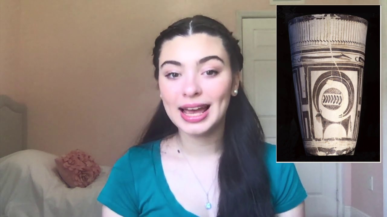 Beaker with Ibex Motifs AP Art History - YouTube