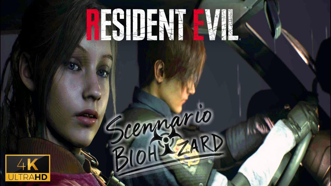RESIDENT EVIL 2 REMAKE : Scenario Biohazard [The FULL MOVIE (4K/60fps ...