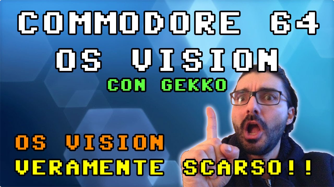 COMMODORE 64 OS Vision Recensione : Davvero deludente! - YouTube