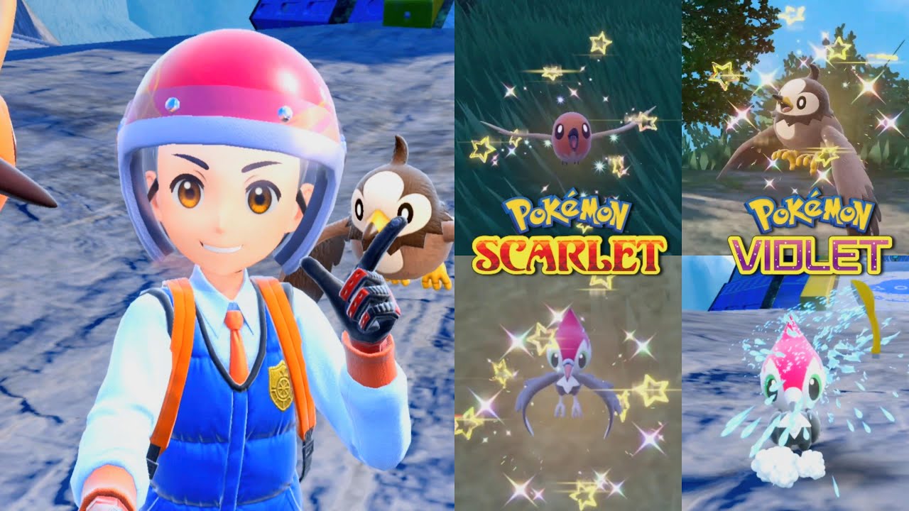 Pokémon Scarlet & Violet: Outbreak Feather Bird 3 Shiny Hunt ...