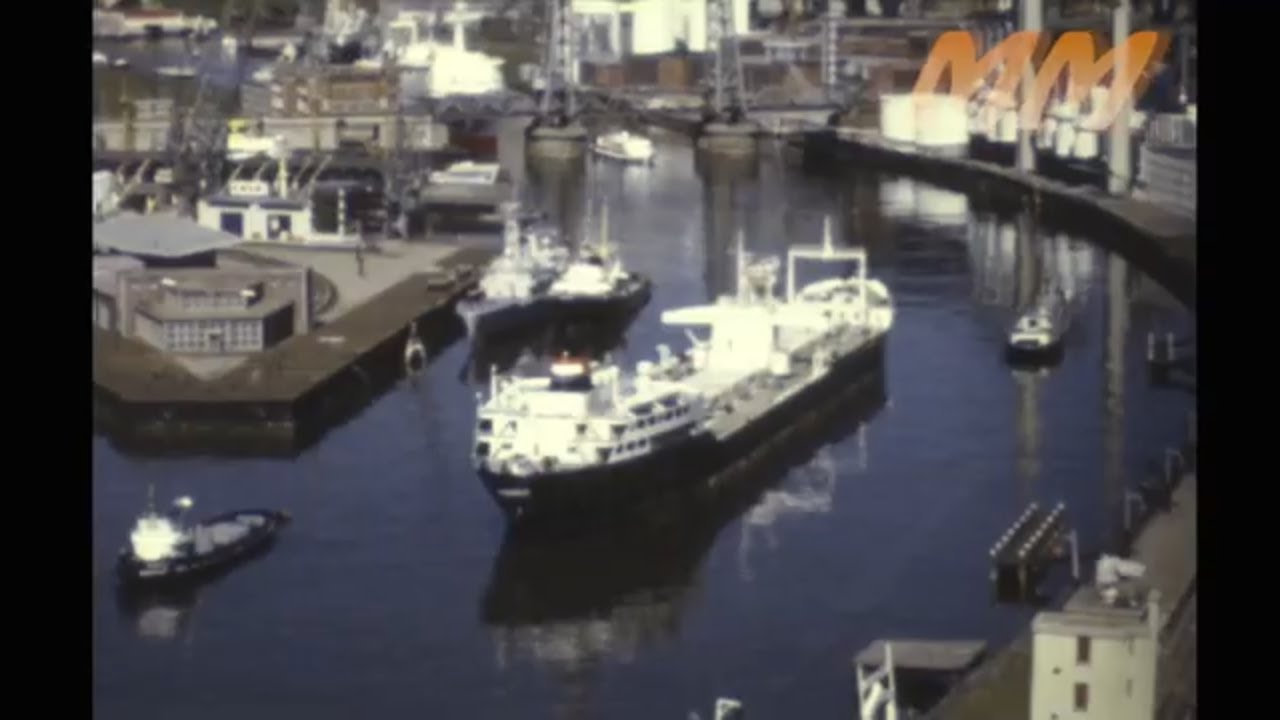 Amsterdam & Rotterdam early 1970s old cine film 346 - YouTube