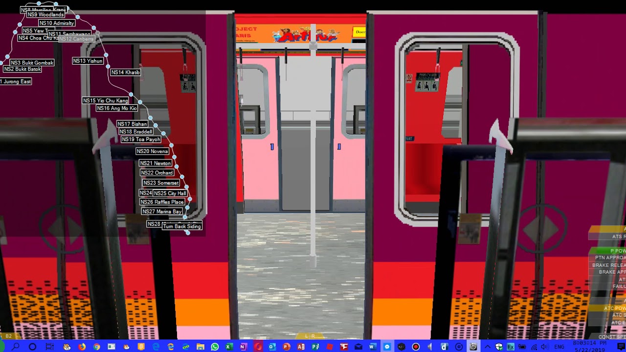 [OpenBVE AJRT] SIE C571 Super Slow Closing Doors - YouTube