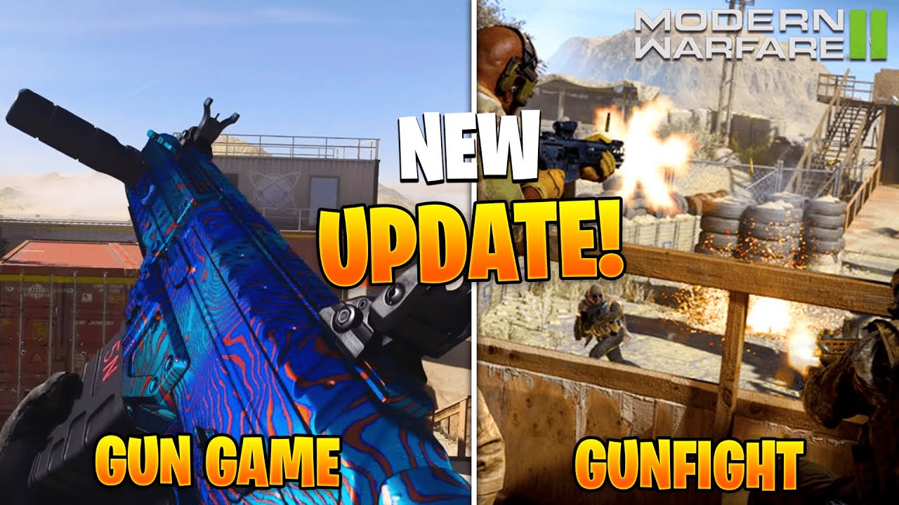 *NEW* GUNFIGHT & GUN GAME Modes LEAKED in MW2! (MW2 Season 2 Update ...