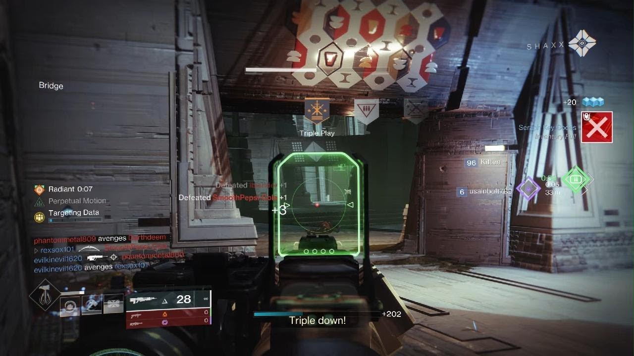 Destiny 2- Lucky Triple? - YouTube
