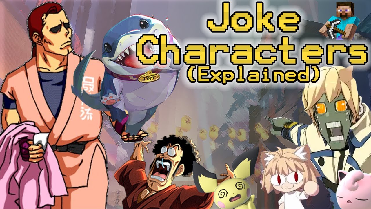 Game Designer Explains: Joke Characters, and Why They are Made - YouTube