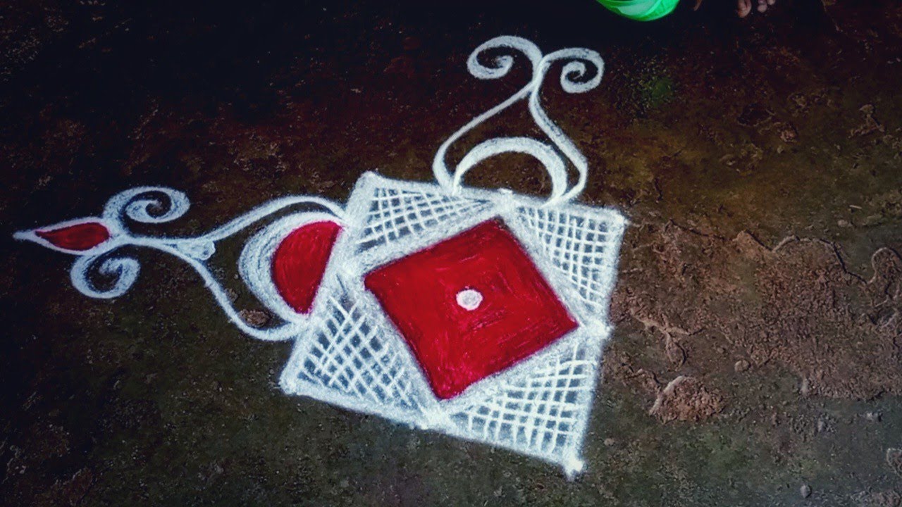 easy &simple 2023 rangoli design|Kolam poduvathu eppadi|Kolam in tamil ...