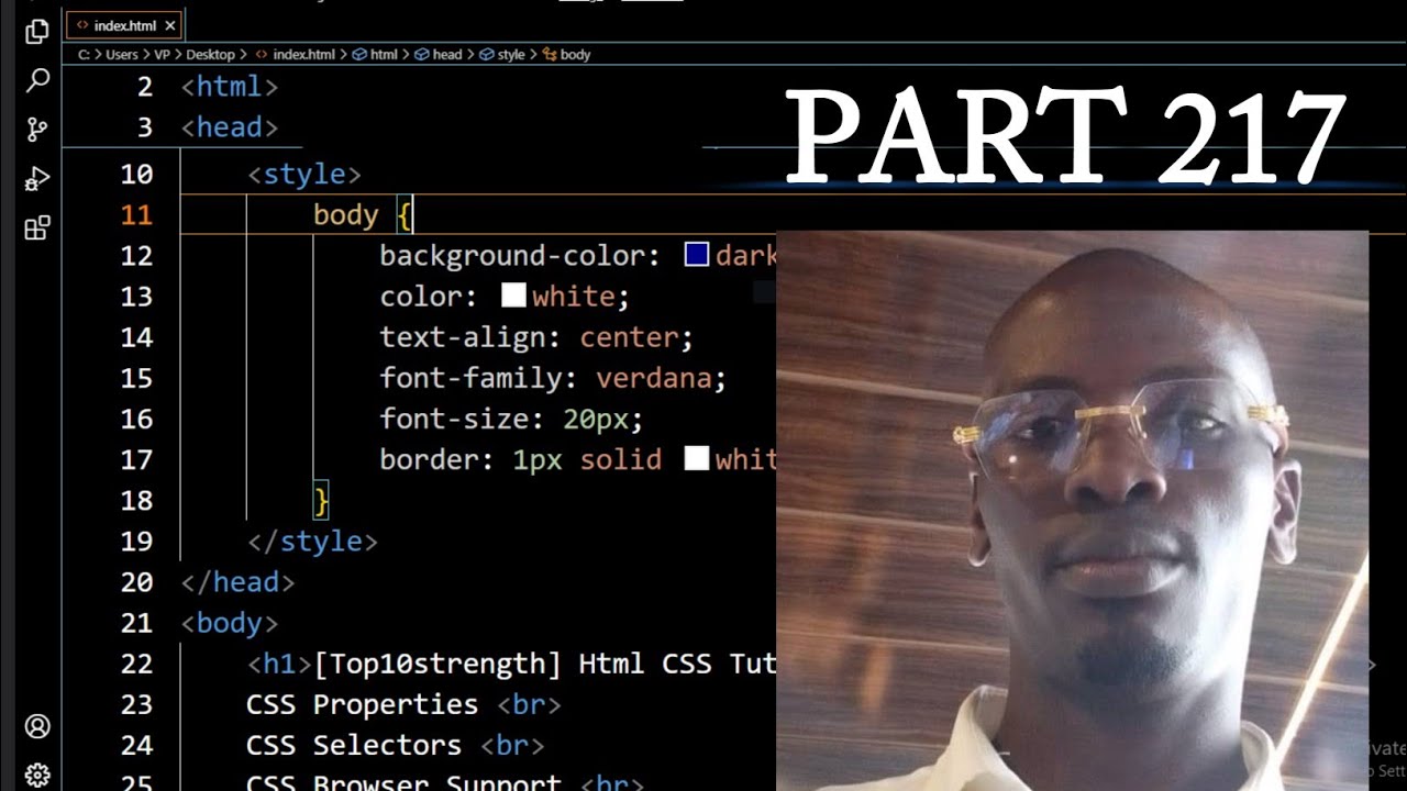Html Css Tutorial For Beginners To Advance 217 Html And Css Crash Course 8070