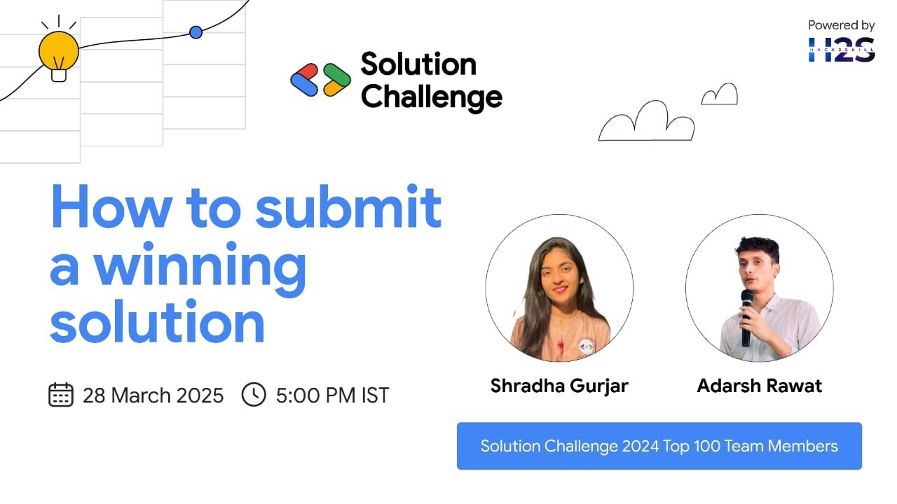 How to submit a winning solution | Solution Challenge 2025 - YouTube