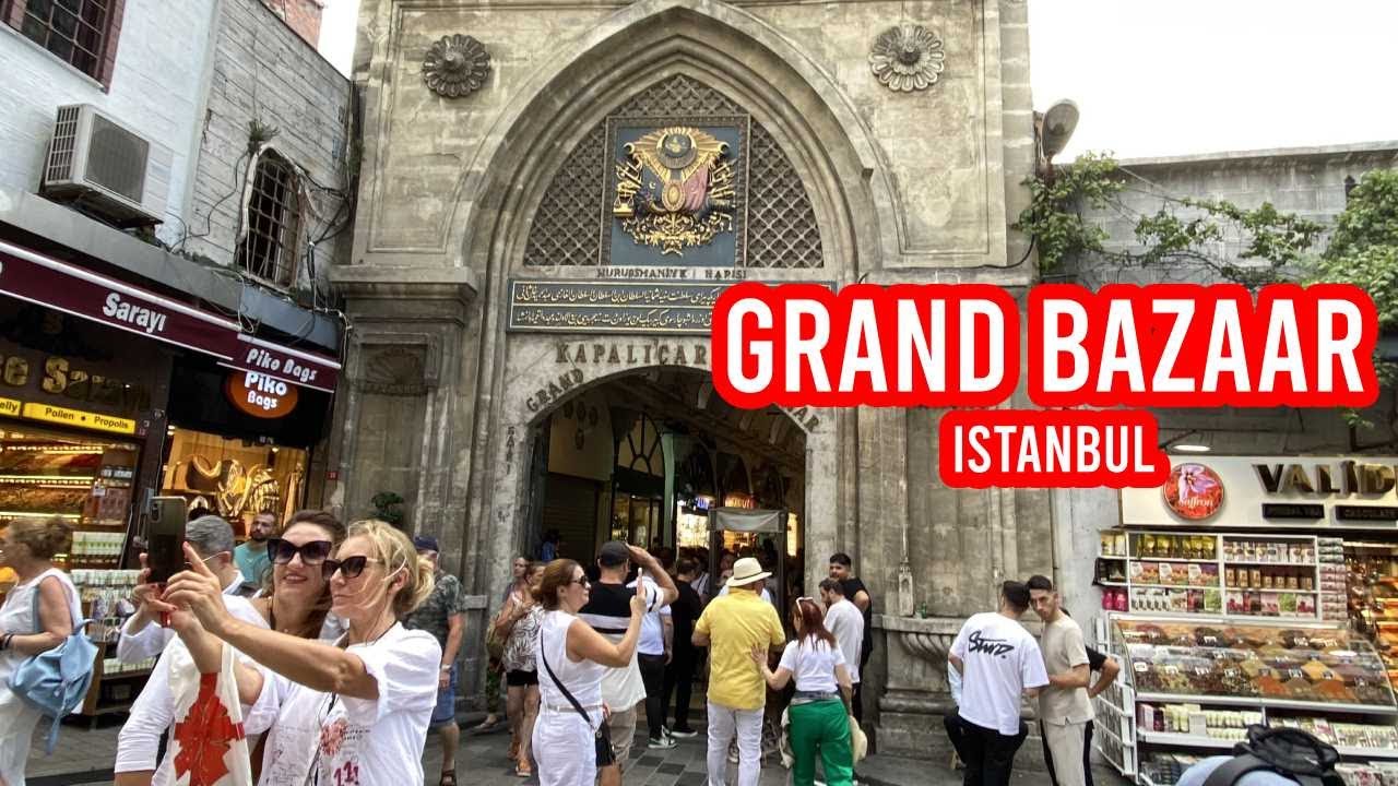 Istanbul Turkey City Center Grand Bazaar Walking Tour from Nuruosmaniye ...