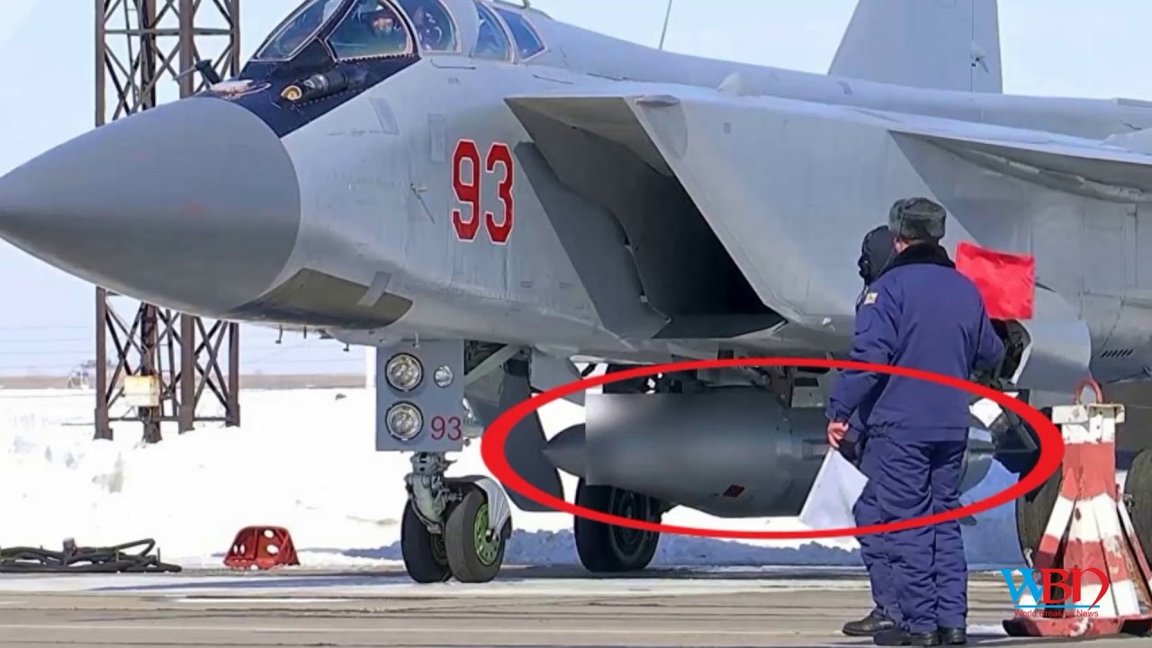 Russia: Successfully Tested a Hypersonic Kinzhal Missile - YouTube
