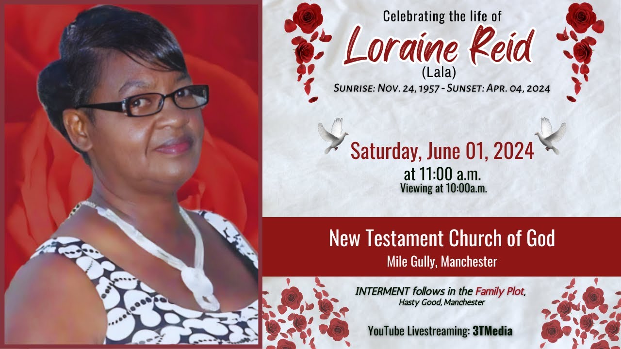 Celebrating the life of Loraine Reid (Lala) - YouTube