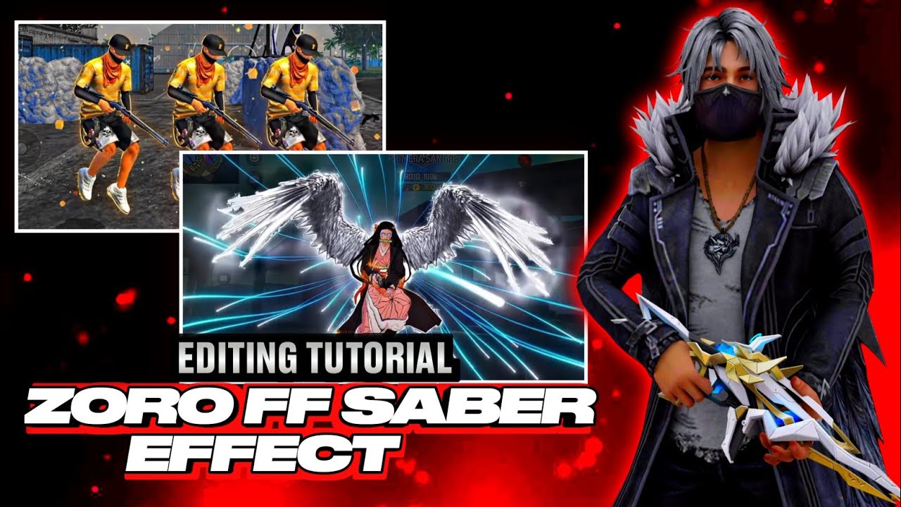 💥GLOW CHARACTERS EDITING TUTORIAL || SABER EFFECT EDITING TUTORIAL 😛 ...