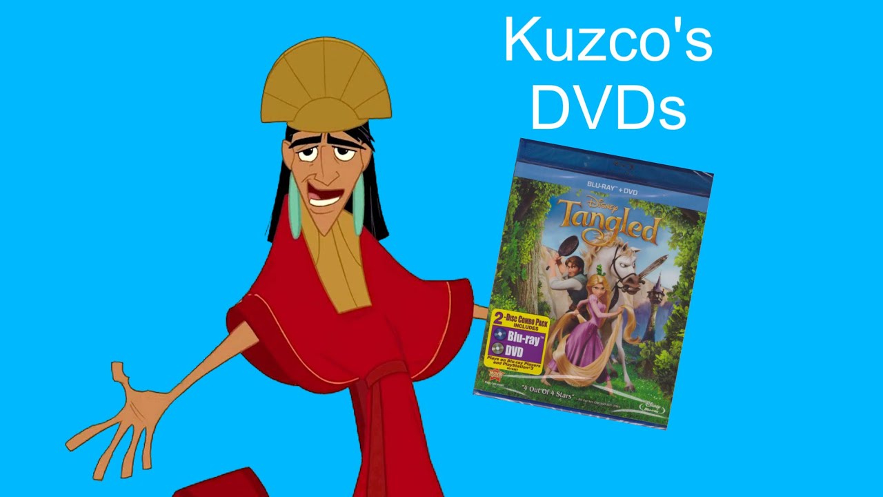DVD Opening On Tangled (Kuzco’s DVDs) - YouTube