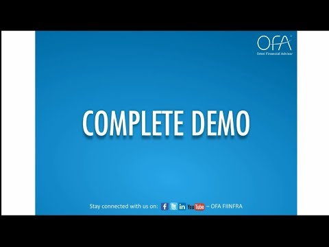 Detailed Demo video on OFA features - YouTube