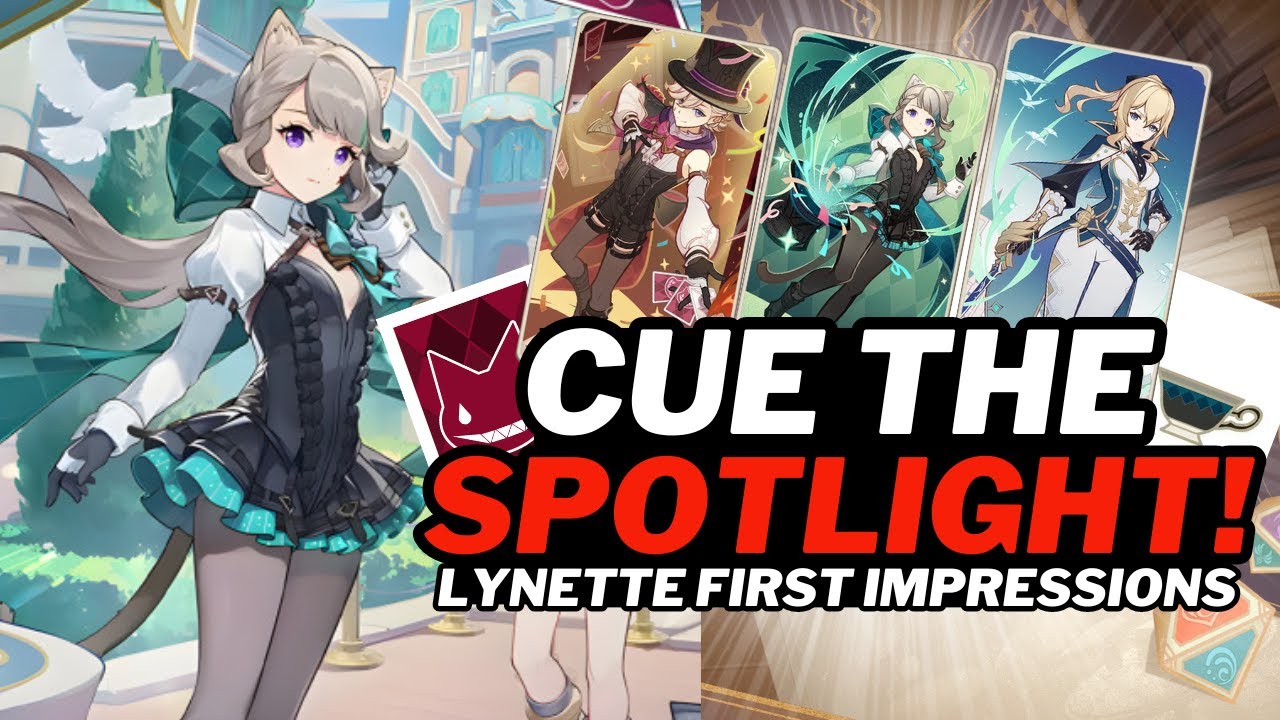 LYNETTE DAY 1 || Genshin Impact TCG - YouTube