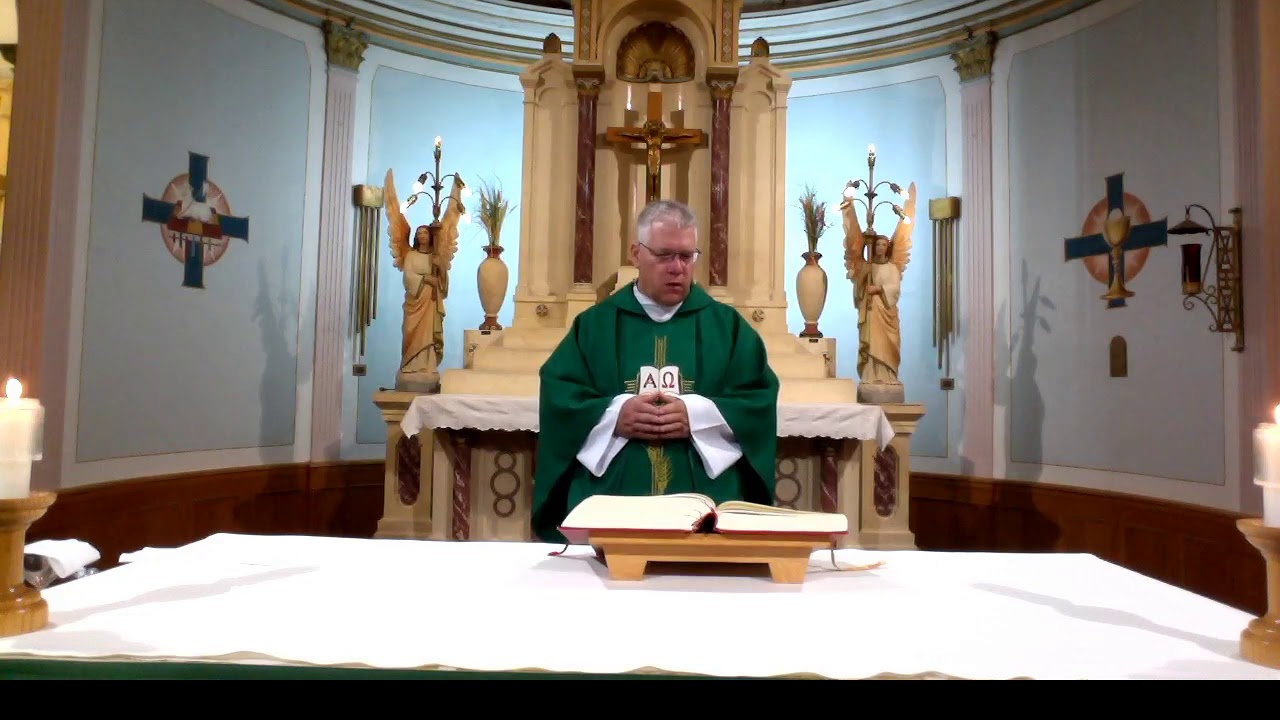 Mass by Fr Henry Smolenaars Sunday June 28th - YouTube