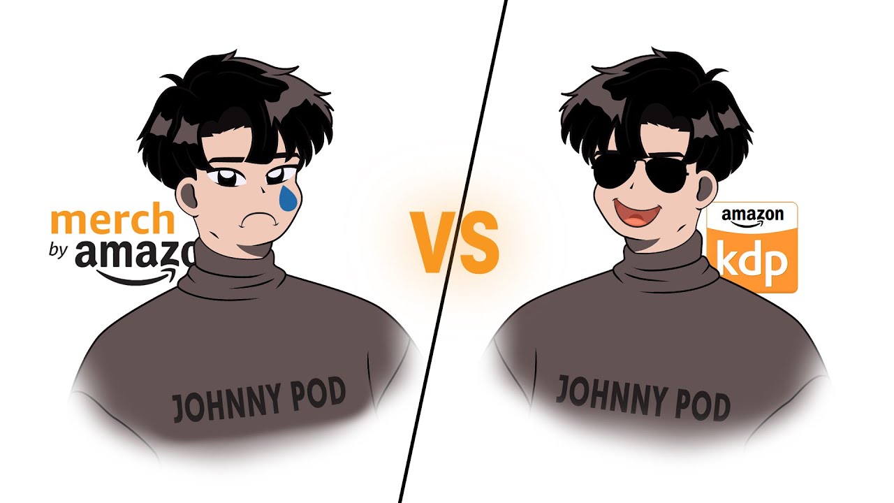 KDP is better than Merch By Amazon | I will give you 5 reasons to prove ...