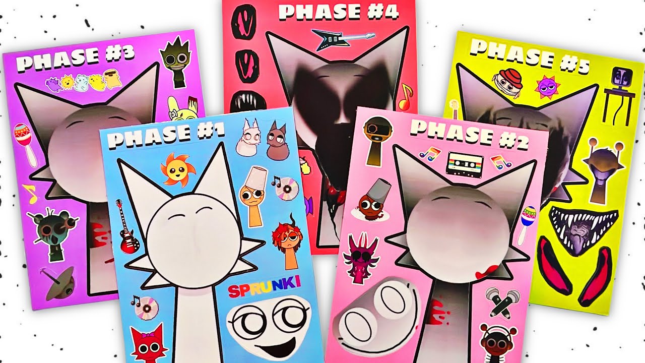 🎹🌈 Phase 1 Vs Phase 2 Vs Phase 3 Vs Phase 4 Vs Phase 5 in Incredibox ...