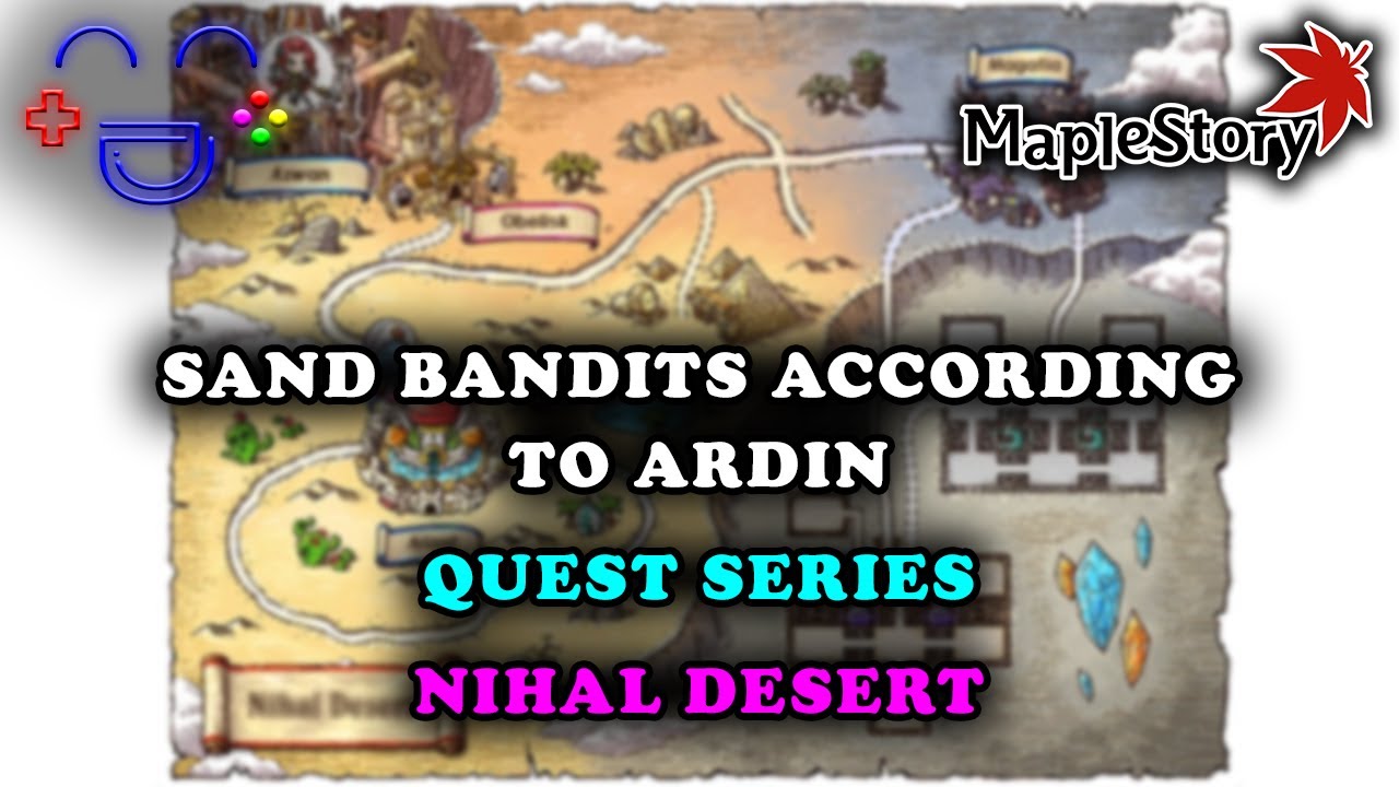 Sand Bandits According to Ardin | Nihal Desert | Maplestory - YouTube