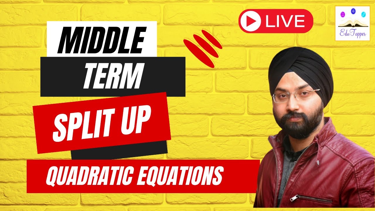 Middle Term Split Of A Quadratic Equation Part 2 YouTube middle-term-split-of-a-quadratic-equation-part-2-youtube