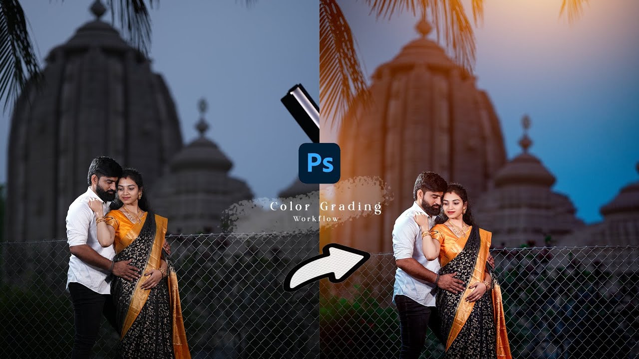 Best Pre wedding Photo Editing In Photoshop ️@NaniEdtiz - YouTube