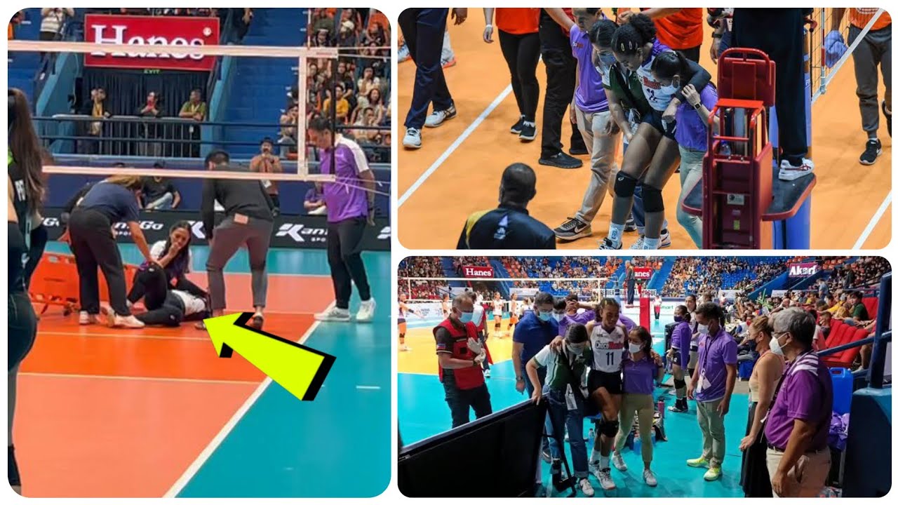 Aduke Ogunsanya scary fall in set 3 - Aduke Ogunsanya Faces Another Hurdle: Choco Mucho vs Nxled ...