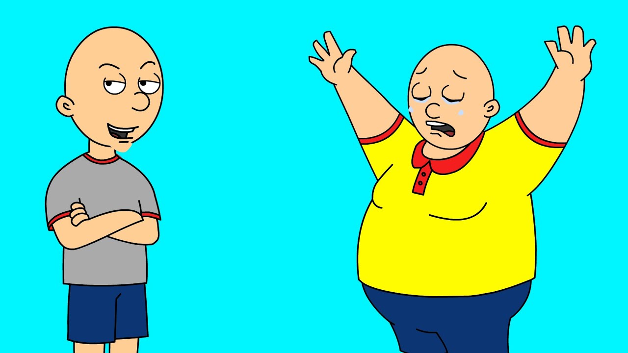 Classic Caillou Makes Caillou Fat / Grounded / Becomes Fat - YouTube