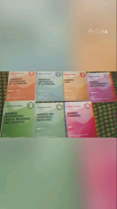 ca foundation study material 2023 - YouTube