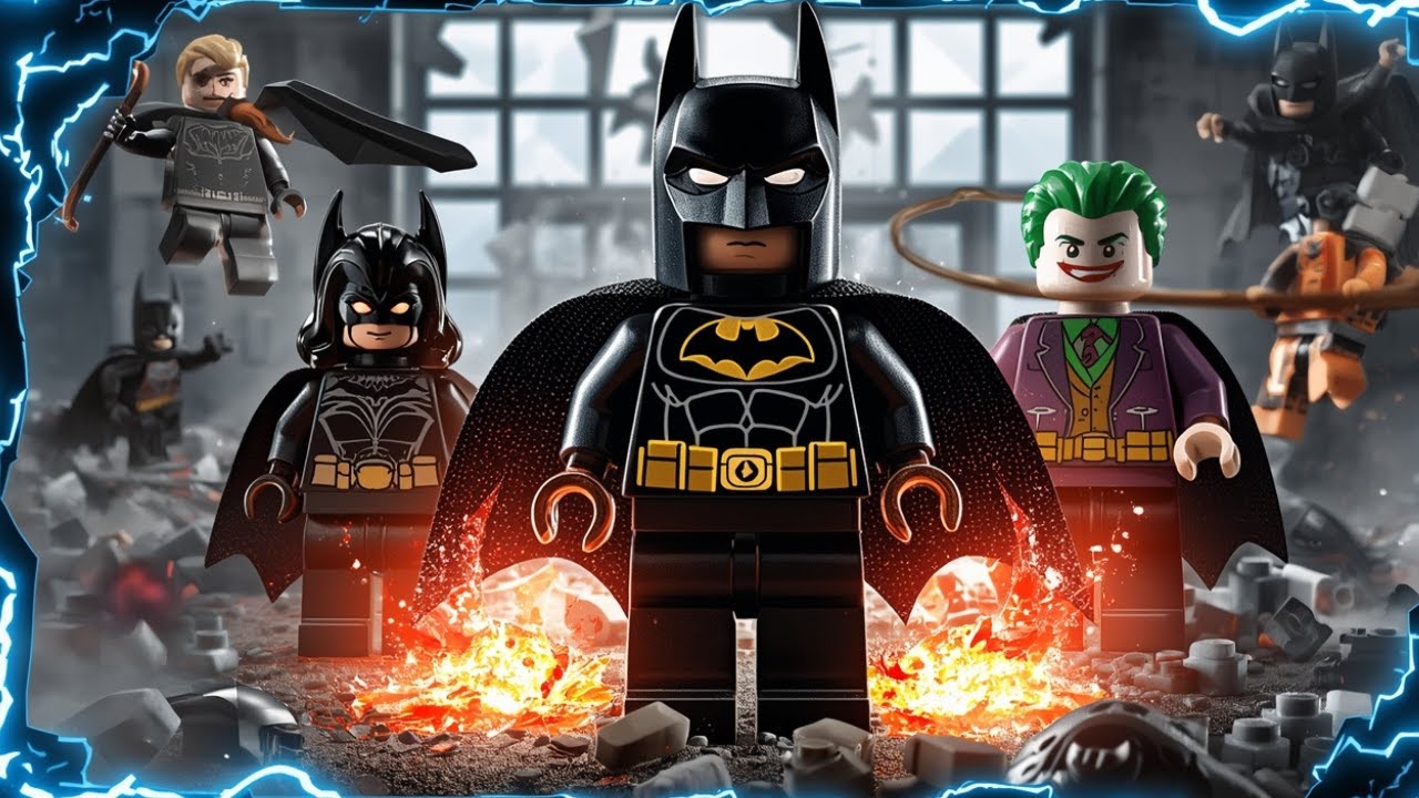 The Greatest LEGO Batman Battle Ever Made! 🦇🔥 - YouTube