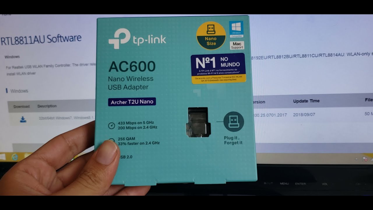 WIFI NÃO FUNCIONA - TP-LINK ARCHER T2U NANO - AC600 - Windows 7 e 8.1 ...