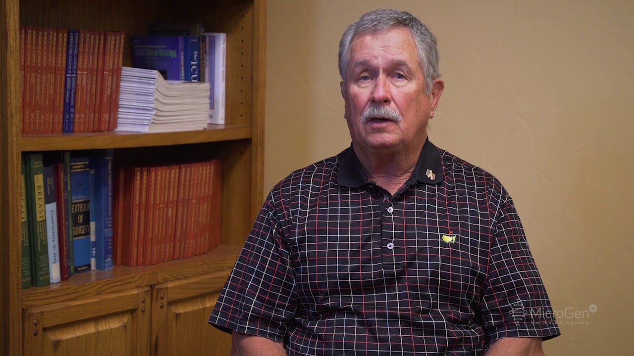Michael Lavor, MD- "We started doing the DNA sequencing.. and were ...