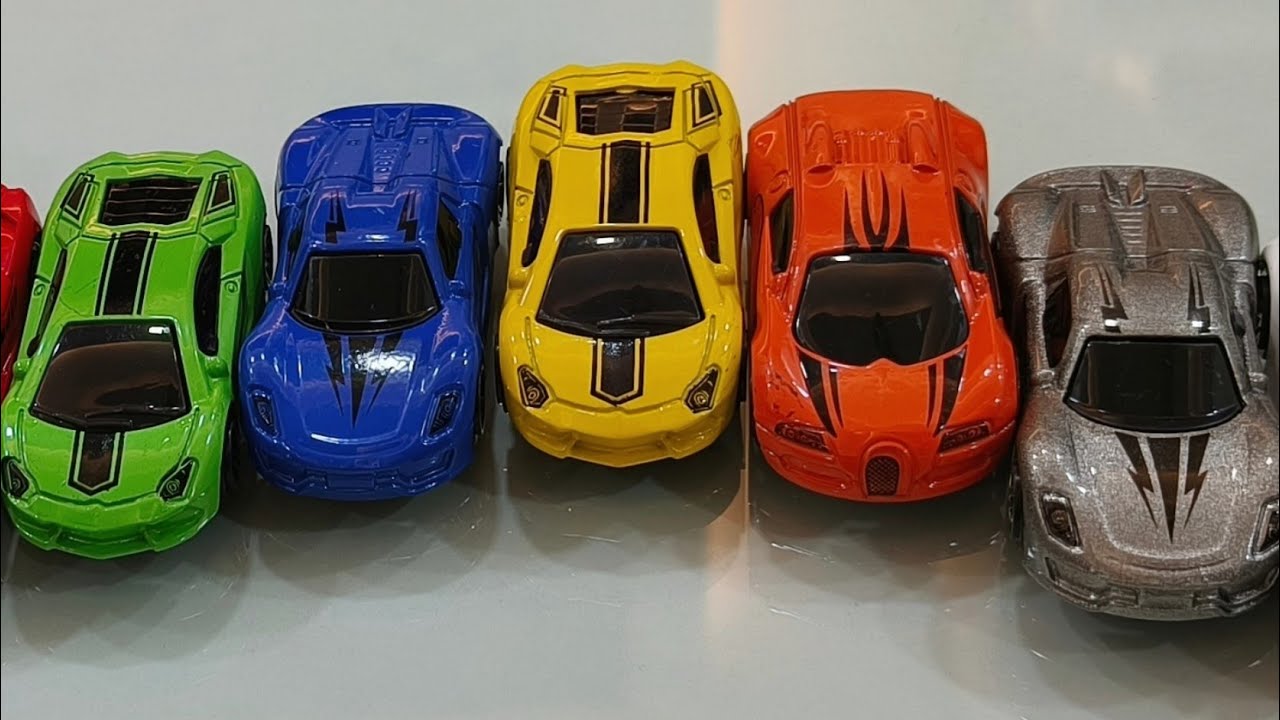 Rapid Launcher 7 Diecast Metal Race Cars Unboxing and Testing | VU Toys ...