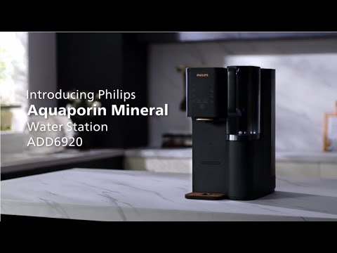 Philips Aquaporin Mineral RO Water Station ADD6920BK/79 - YouTube