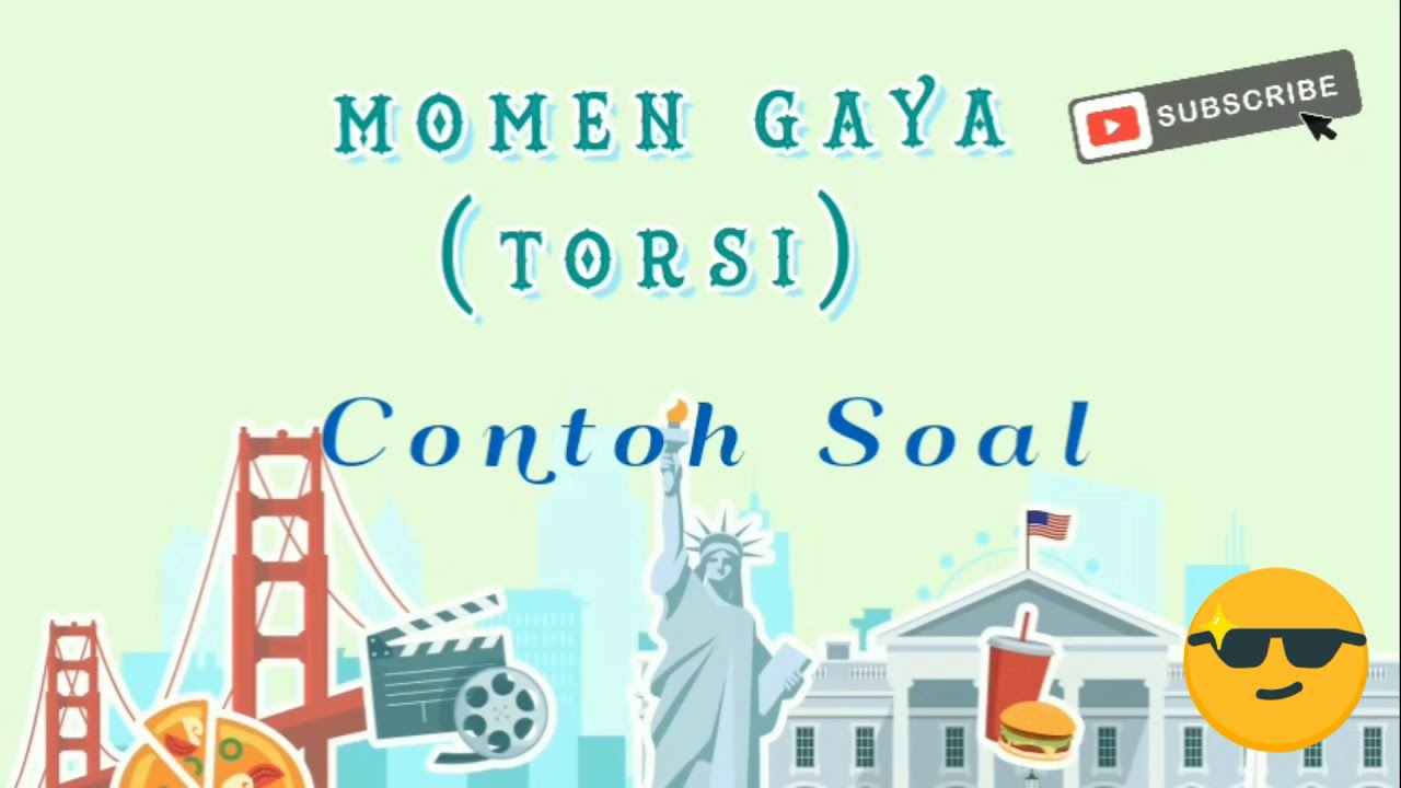 Contoh Soal Momen Gaya Torsi 1 Fisika Kelas XI - YouTube