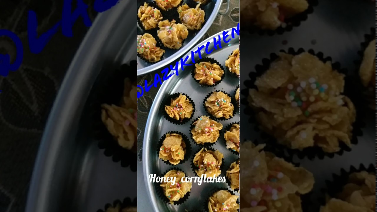 Cornflakes madu. Honey cornflakes. Hanya 4 bahan sahaja. - YouTube