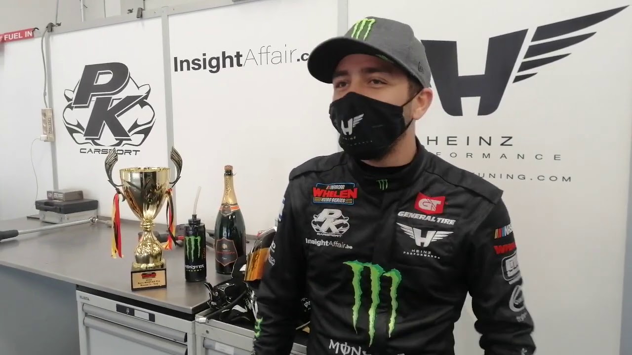 Alon Day post-race Interview - YouTube