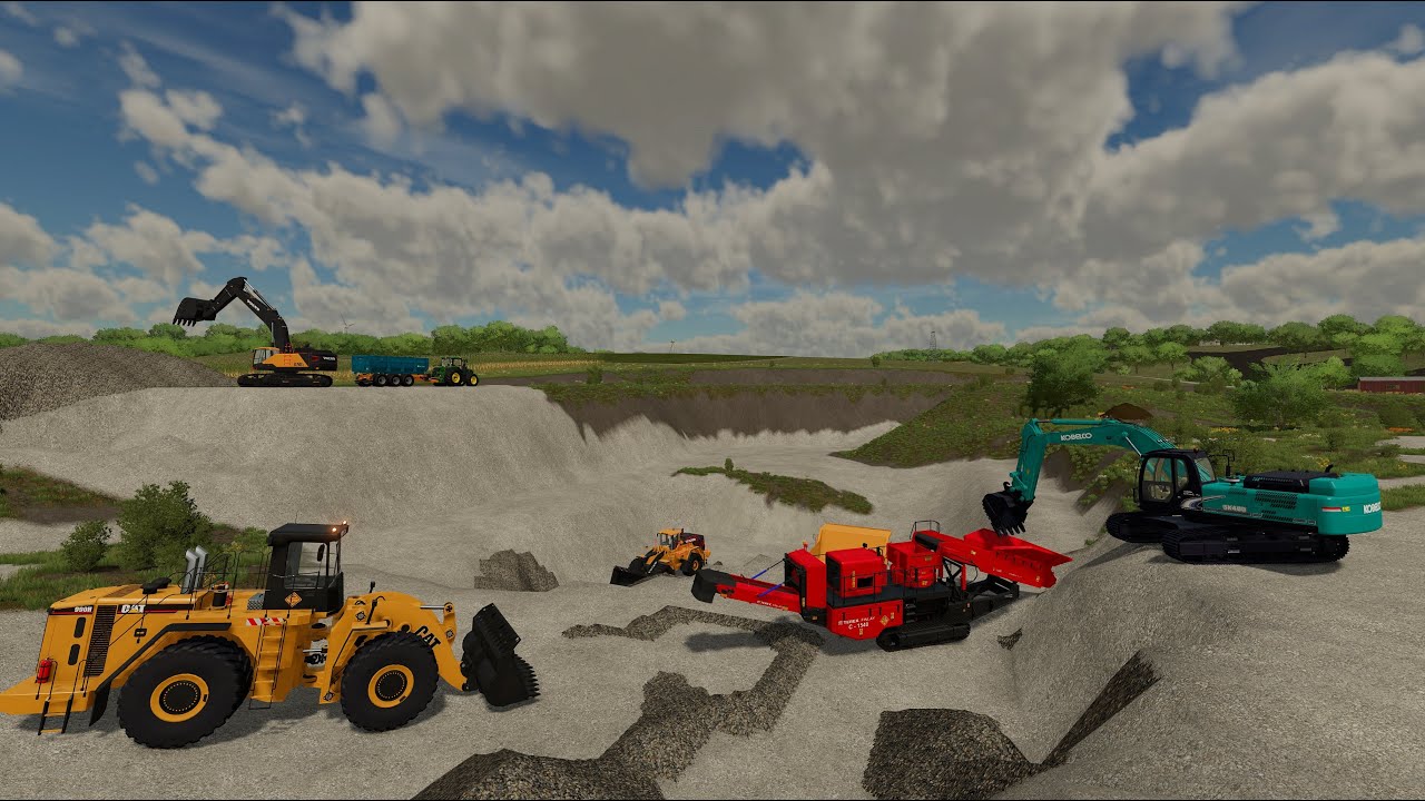 FS22 - Map Elmcreek 012 🇺🇸🌽🌲 - Forestry, Farming and Mining in 4K - YouTube