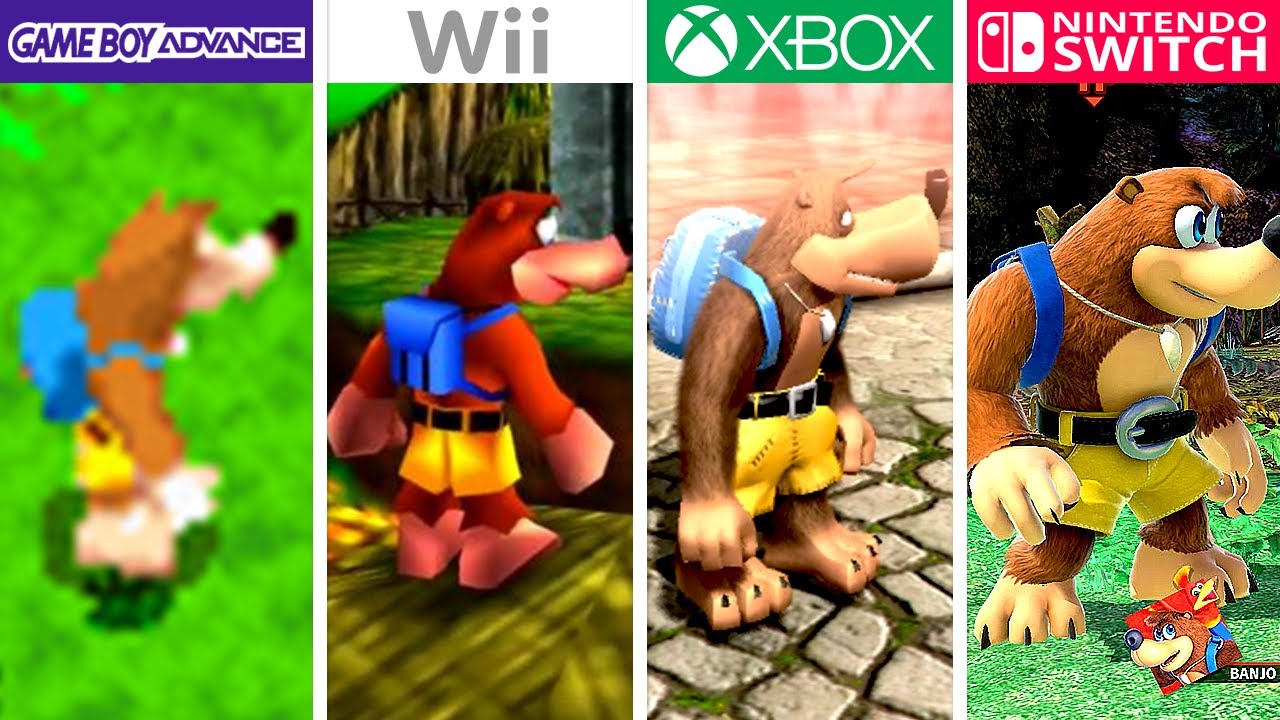 Evolution Of Banjo-Kazooie Games - YouTube