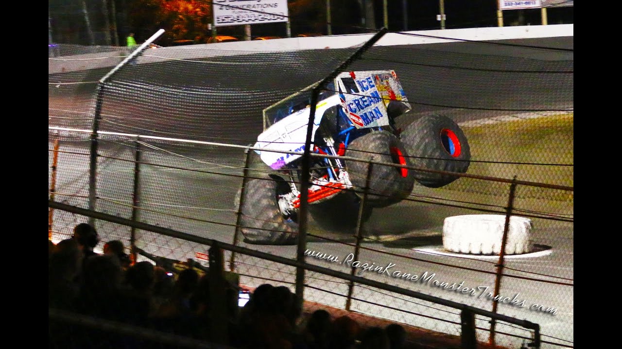 the ICE CREAM MAN®, Roy Pridgeon freestyle, Citrus County Speedway ...
