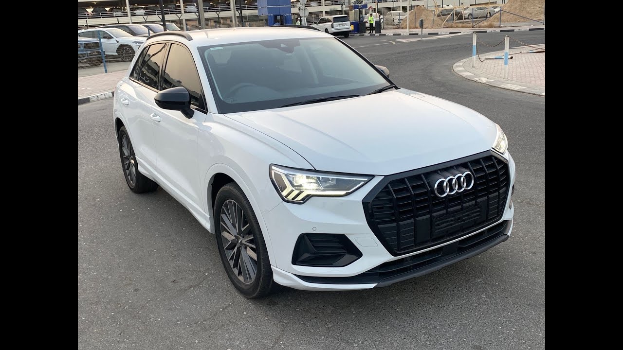 Audi Q3 petrol White color year 2020 Right hand drive 2.0L Full option ...