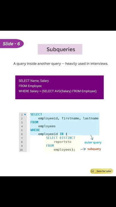 Sql Query Everyone Should Know - YouTube