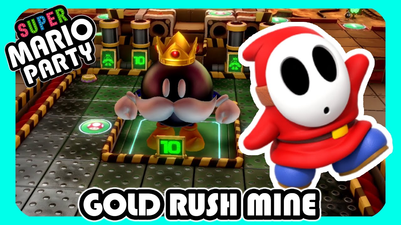 MARIO PARTNER PARTY - Gold Rush Mine - YouTube