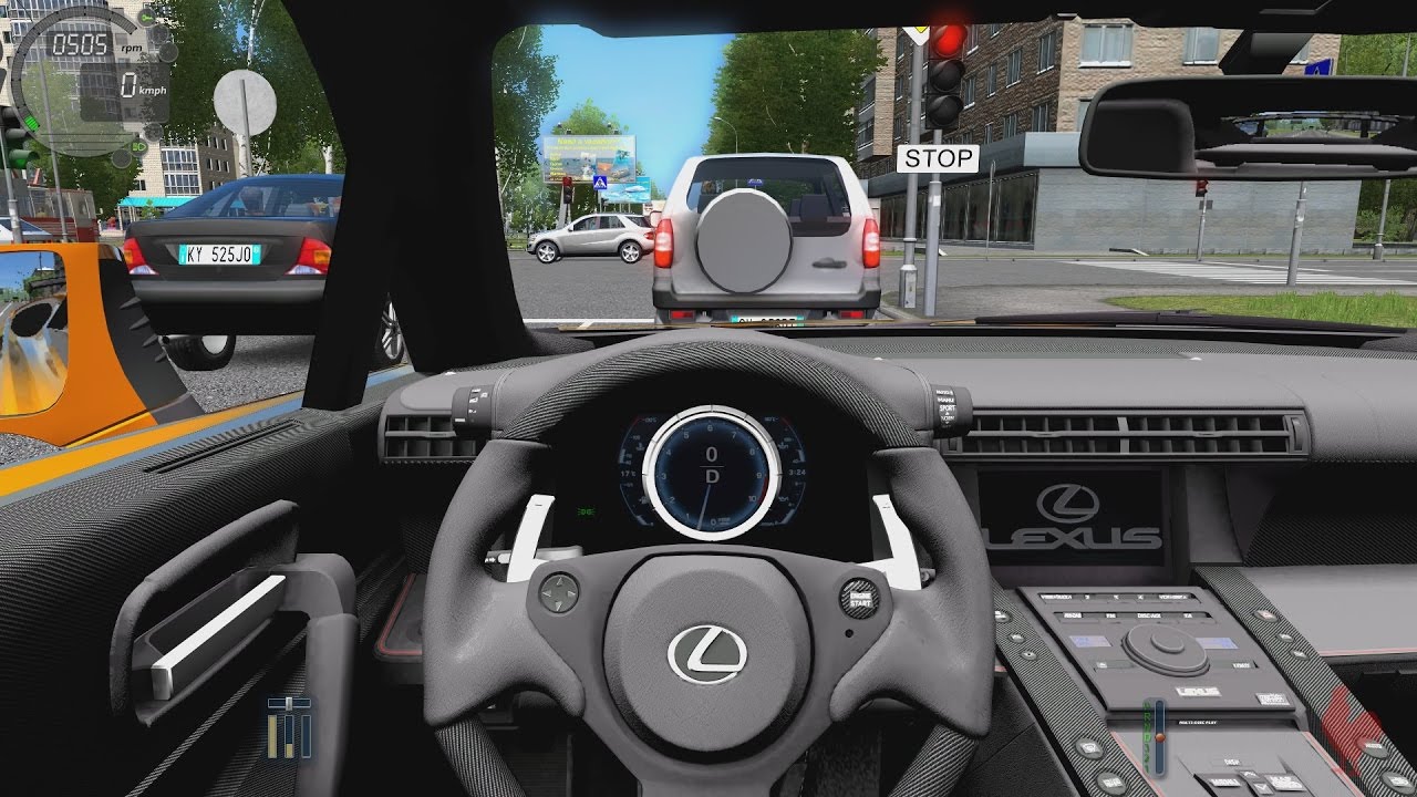 City Car Driving - Lexus LFA Nürburgring Package - YouTube