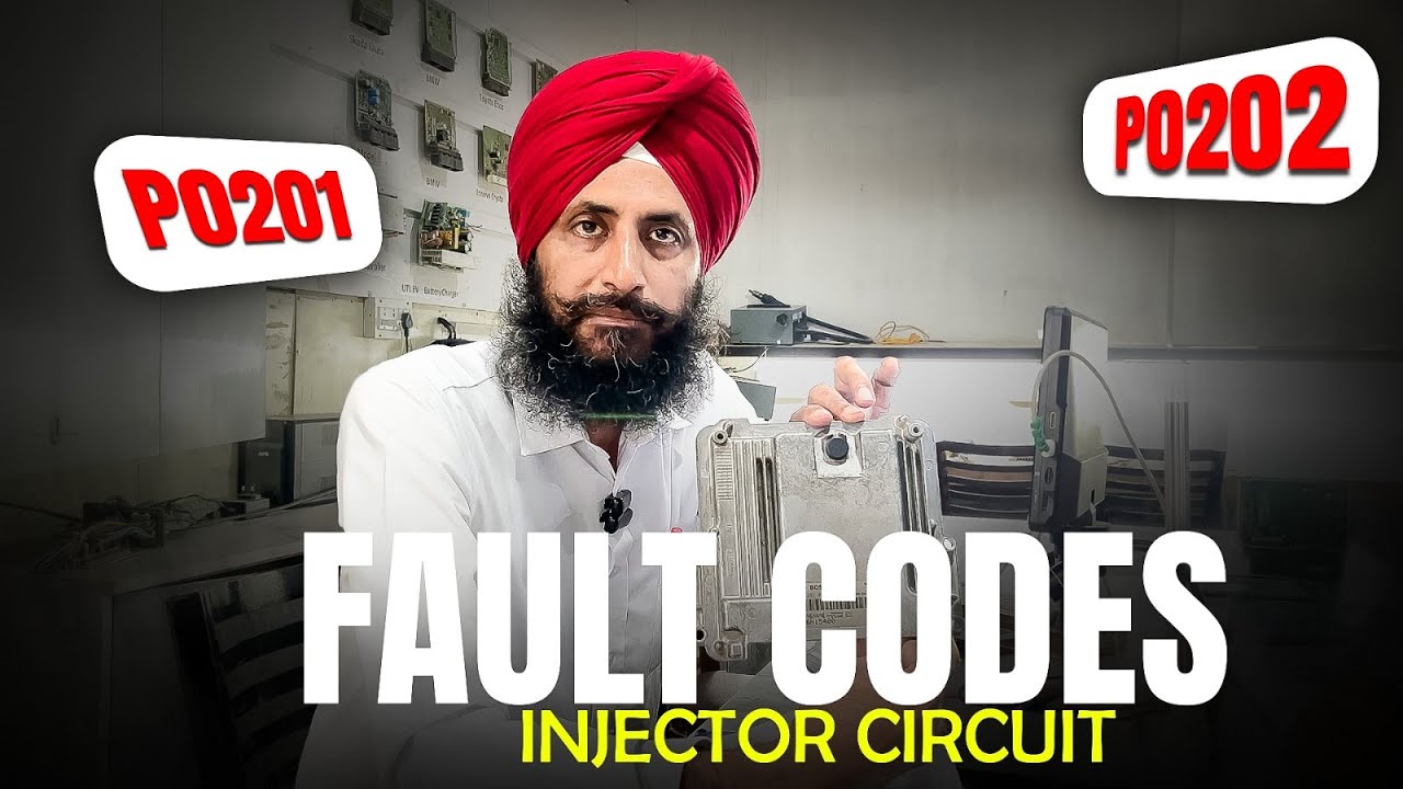 P0201 P0202 Injector Circuit Fault Code 🔧 | ECM Fault Diagnosis Explained | #P0201 #P0202 - YouTube