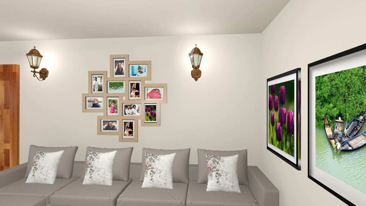 3ds max walkthrough animation - YouTube