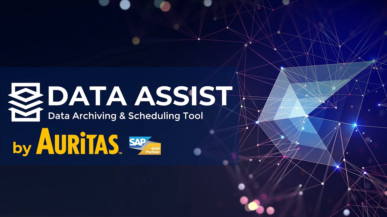 Data ASSIST by Auritas - Data Archiving & Scheduling Tool - YouTube