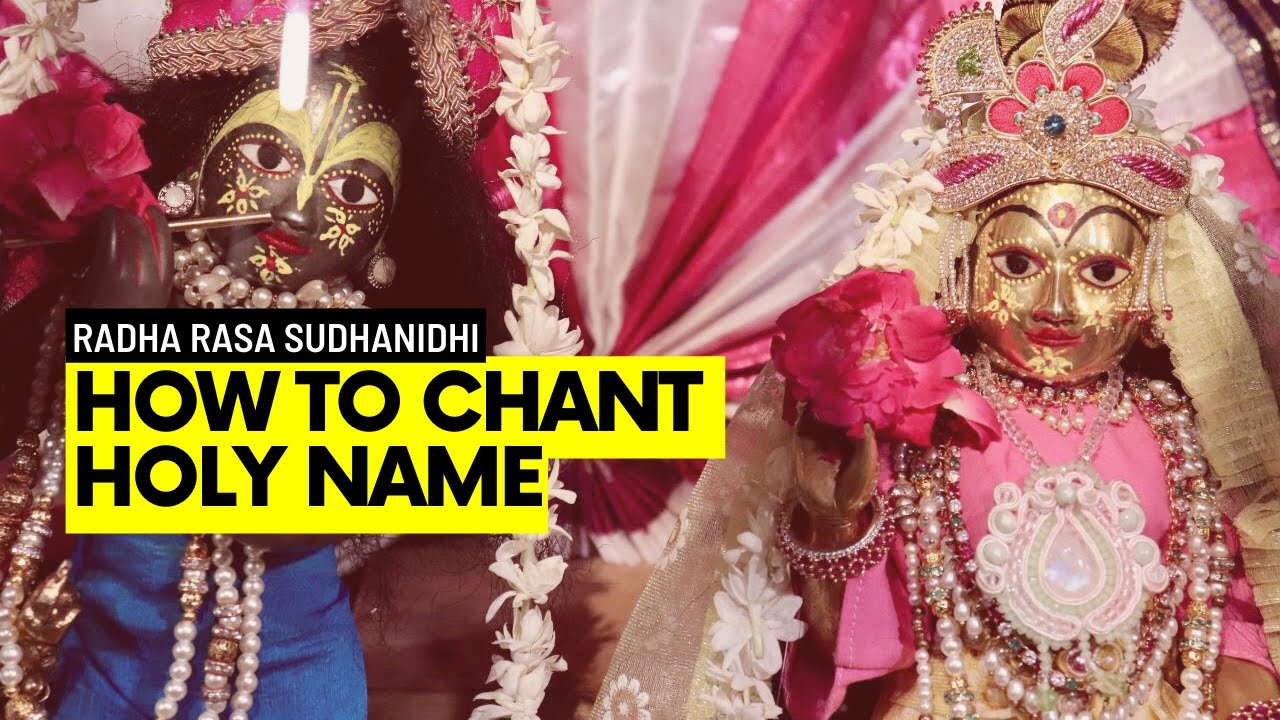 1830: QA How To Chant Holy Name [Radha Rasa Sudhanidhi 27][Russian Zoom ...