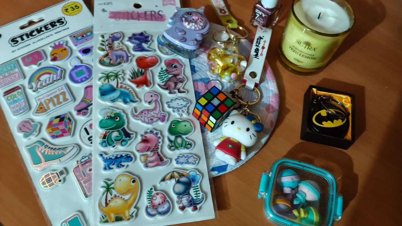 Unboxing Random cute Things 🪩| Ariba's Studio - YouTube