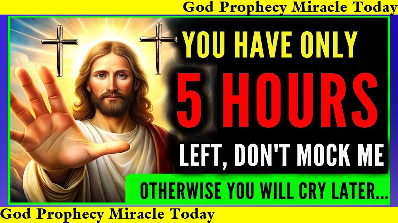 "A Warning From God: Do Not Mock Me By Ignoring." 🔴God Says | God ...